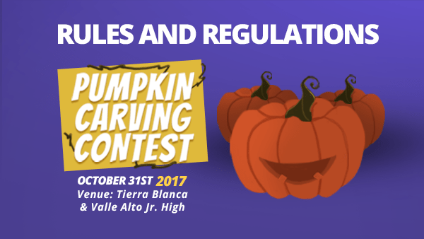 Pumkin Contest 2017 | Rules And Regulations - Instituto Marí­a ...